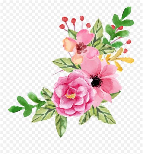 Peony Simple Transparent Png Clipart Pink Watercolor Flower
