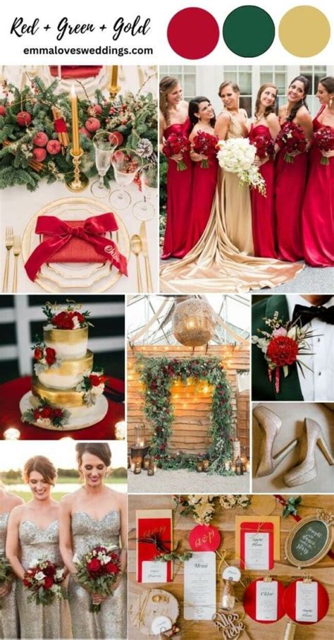 Best Wedding Color Palette For Christmas That Will Impress Your Guests