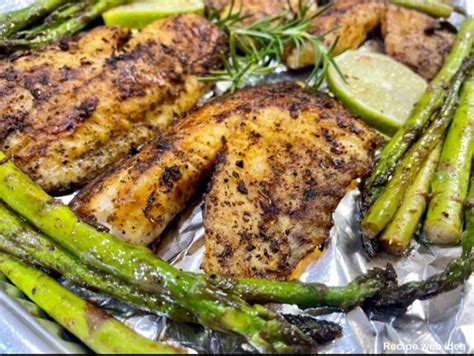Grilled Tilapia Fish Recipe With Asparagus Grilled Tilapia Recipe