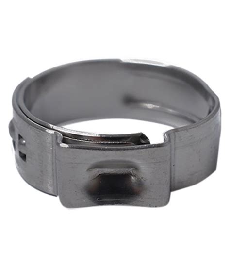 Single Ear Plus Stainless Steel Hydraulic Hose Clamps O Clips Pipe Fuel