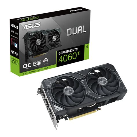 VGA การดแสดงผล ASUS DUAL GEFORCE RTX 4060 TI OC EDITION 8GB GDDR6