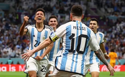 Argentina entre los cuatro mejores del mundo La Selección venció a