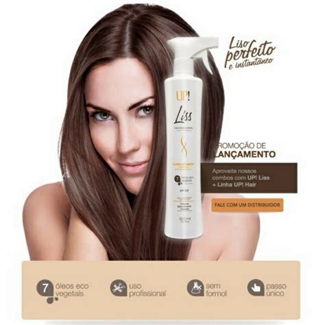 Escova Inteligente Up Liss Progressiva Sem Formol Lançamento R 279