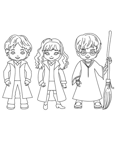 Desenhos De Harry Potter 12 Para Colorir E Imprimir Colorironlinecom