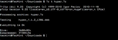 10 7zip file archive command examples in linux how vps how to use setup vps