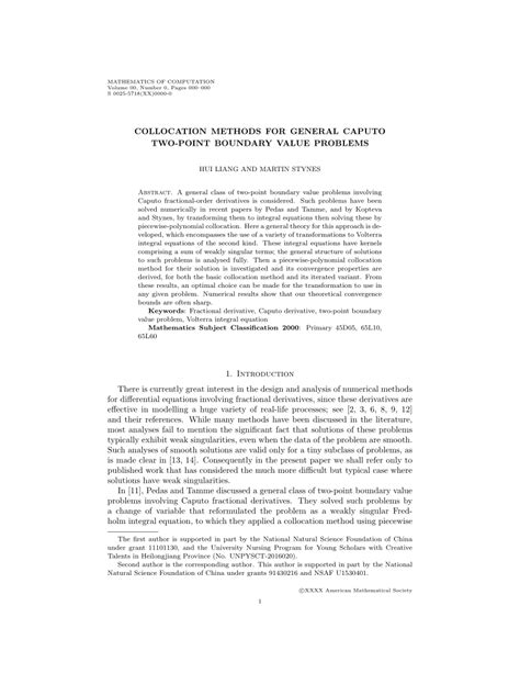 pdf collocation methods for general caputo two point boundary value problems
