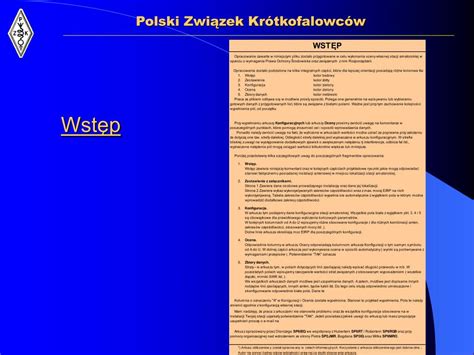 PPT Polski Związek Krótkofalowców Sudecki Oddział Terenowy PowerPoint