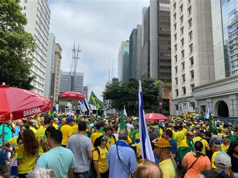 Ato De Bolsonaro Na Paulista Re Ne Mil Pessoas Calcula Grupo De