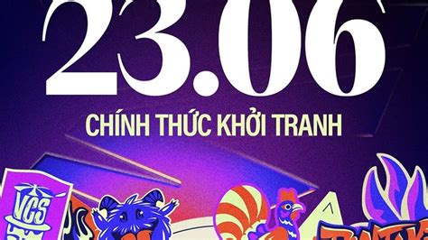 Đội hình VCS Mùa Hè 2023 Cập nhật danh sách chính thức