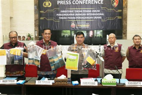 Polisi Ungkap Perdagangan Orang Jaringan Internasional Dengan Modus