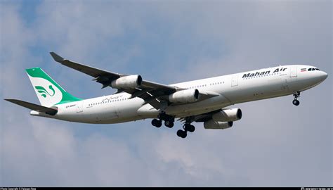 EP MMC Mahan Air Airbus A340 313 Photo By PAIYUAN PENG 1997 ID