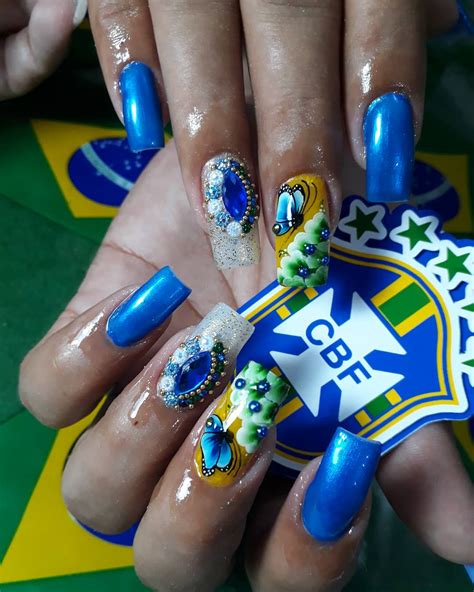23 Ideias De Unhas Para Copa Do Mundo