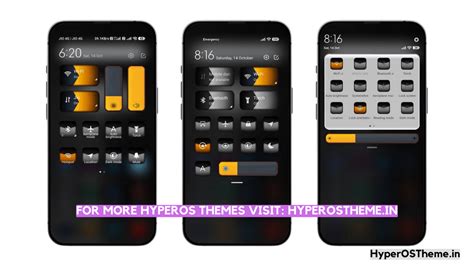 darkly m14 hyperos theme for xiaomi with dynamic dark experience hyperos themes