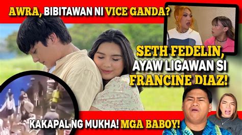 Vice Ganda Bibitawan Si Awra Seth Fedelin Di Liligawan Si
