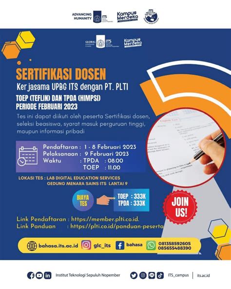 Sertifikasi Dosen Institut Teknologi Sepuluh Nopember