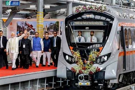 PM Modi To Launch Third Vande Bharat Train And Ahmedabad Metro Phase 1