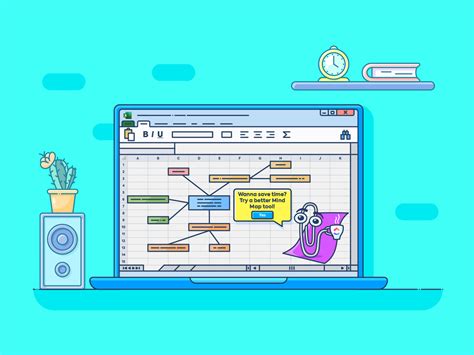 Excel Mind Map Template