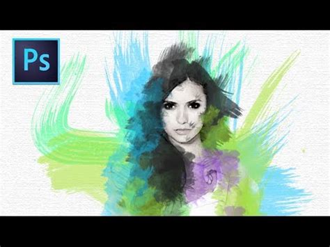 Watercolor Effect Photoshop Tutorial YouTube