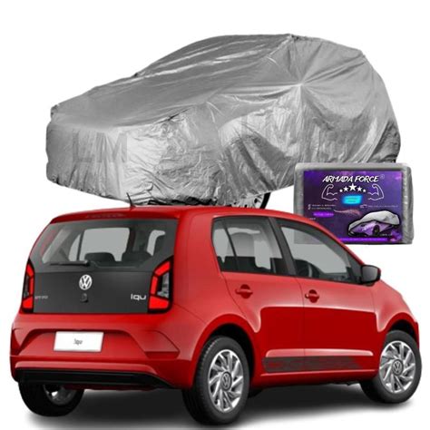 Capa de Carro Volkswagen UP Impermeável Forrada Elástico Armada
