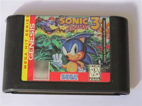 Id 88 Sonic 3 Original Mega Drive Sega Genesis Cartucho Frete grátis