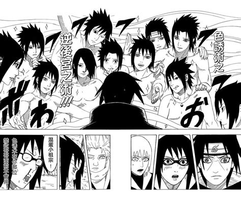 Sasuke S Harem Jutsu Sasuke Naruto And Sasuke Shippuden Sasuke Uchiha