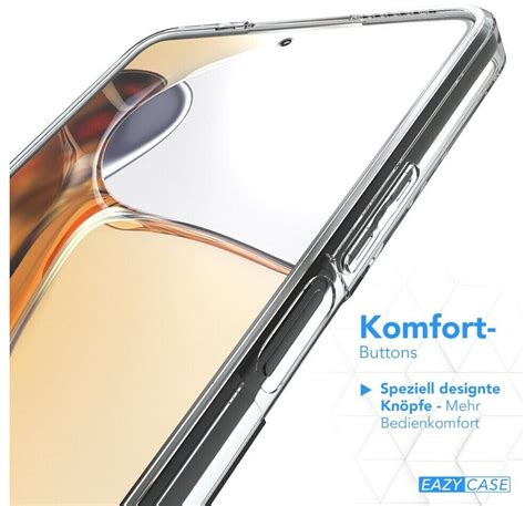 Eazy Case Slimcover Clear für Xiaomi 11T 11T Pro 5G 6 67 Zoll