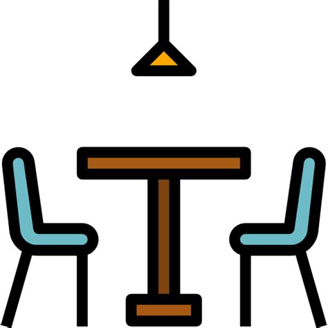 Mesa Del Comedor Iconos Gratis De Muebles Y Hogar