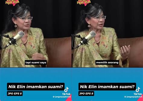 Nik Elin Perjelas Isu Imamkan Suami Ketika Solat Kosmo Digital