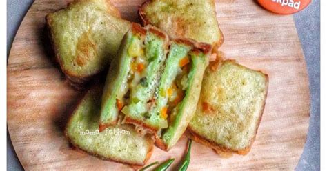 Resep Roti Tawar Goreng Isi Rogout Oleh Mama Fathan Cookpad