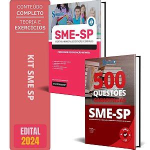 Apostila SME SP 2024 Professor de Educação Infantil SME SP