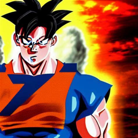 Krea Ai John Cena As Goku Dragonball Z Movie Poster Hig