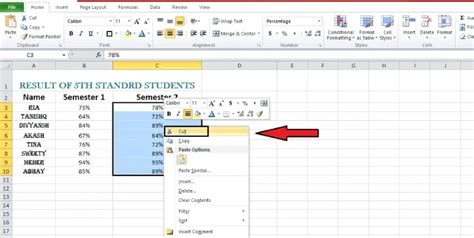 Excel Modifying Columns Rows And Cells