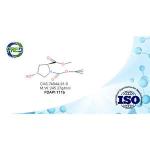 N Boc Trans 4 Hydroxy L Proline Methyl Ester 74844 91 0 IR