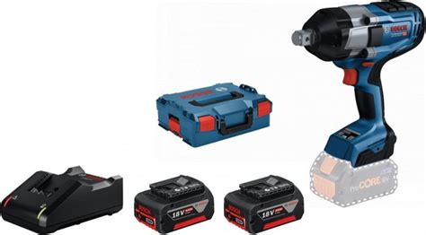 Bosch Professional GDS 18V 1050 H BITURBO Cordless Impact Wrench Incl