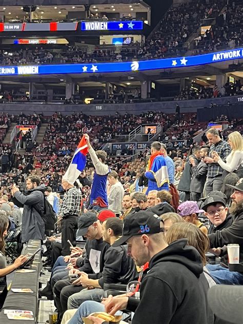 Katy Winge On Twitter The Serbian Fans Are Out Here In Toronto For