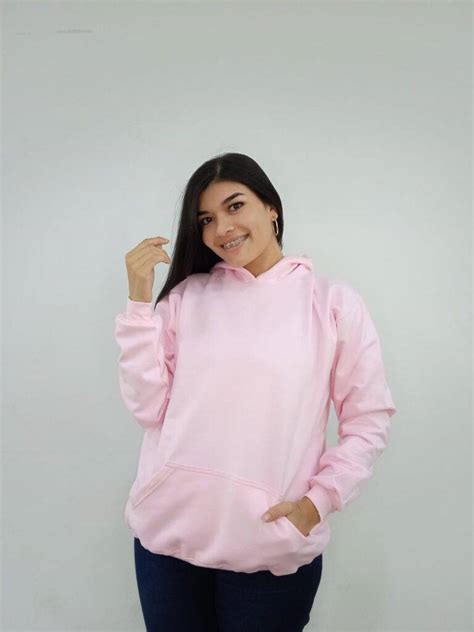 POLERA CAPUCHA ROSADO POLOS BALTICA