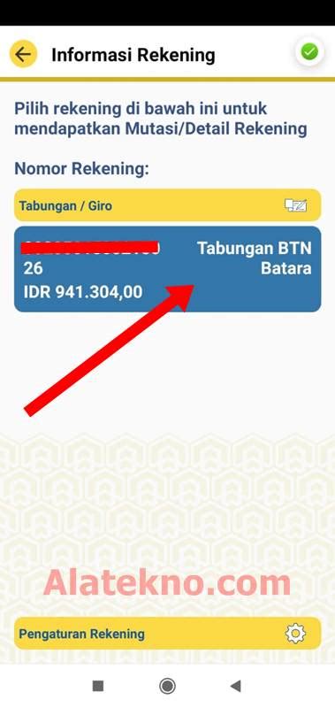 Cara Melihat Mutasi Rekening Koran BTN Mobile 100 Akurat