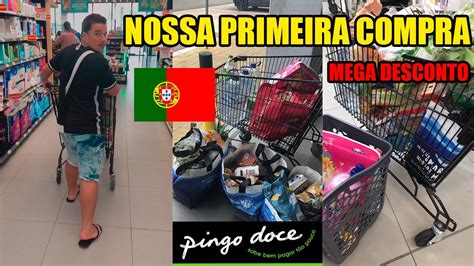 Nossa Primeira Compra Mercado Pingo Doce Portugal Juuh Vlogs