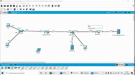 Creaci N Y Configuraci N En Cisco Packet Tracer De Una T Pica Red Con