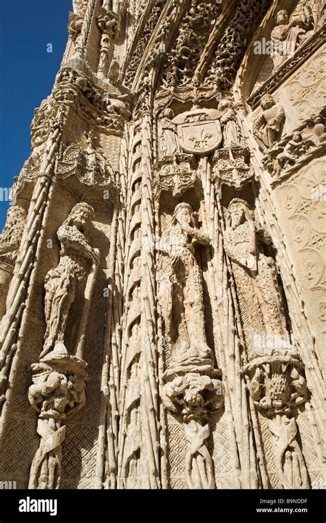 Facciata Del Colegio De San Gregorio Elizabethan Arte Gotica Valladolid