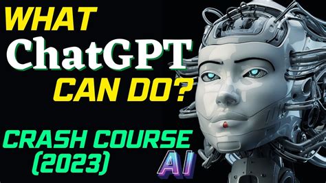 ChatGPT Tutorial A Crash Course On Chat GPT For Beginners हद