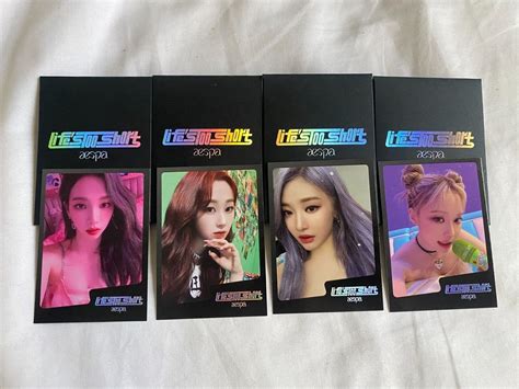 Aespa Lifes Too Short La Showcase Photocards Ebay