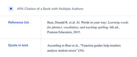 A Book Citation In APA Style Details You Should Know