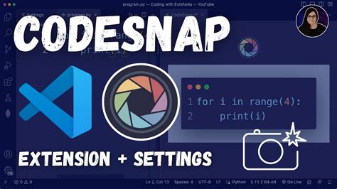 How To Take Code Screenshots In Visual Studio Code Codesnap Extension