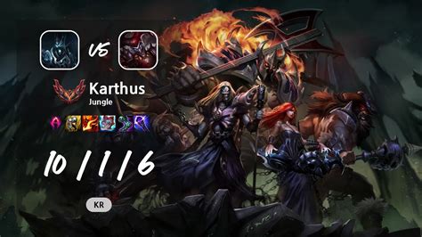 Karthus Jungle Vs Shaco Kr Grandmaster Patch Youtube