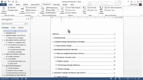 how to create table of contents in word word и excel помощь в работе с программами