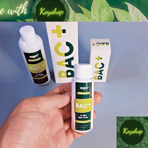 Bộ Vi Sinh KOIKA BAC pH pH CLEAR BAC M V ACTIVE EM
