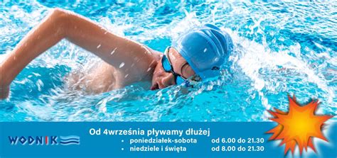 Pływamy dłużej Pływalnia Wodnik Park Wodny w Paniówkach