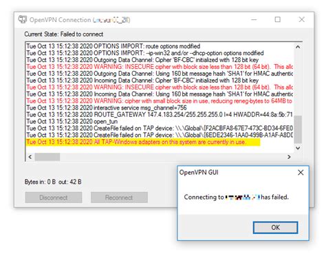 openvpn gui troubleshooting computer science
