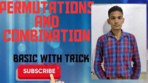 permutations and combinations basic part 1 youtube